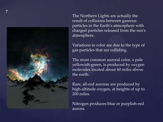 Northern lights | PPTX