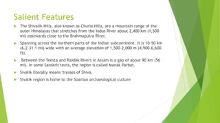 Northern mountain ranges | PPTX