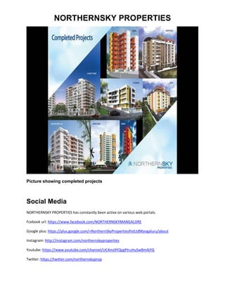 Northernsky properties | PDF