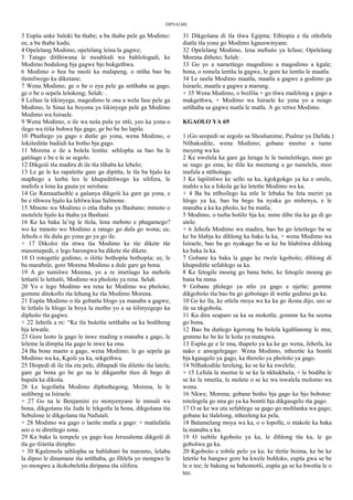 Northern Sotho Sepedi - The Book of Psalms.pdf