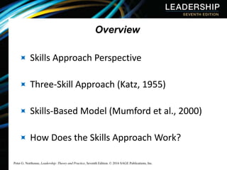 Northhouse 7th edition chapter 3 Skill Approach.ppt