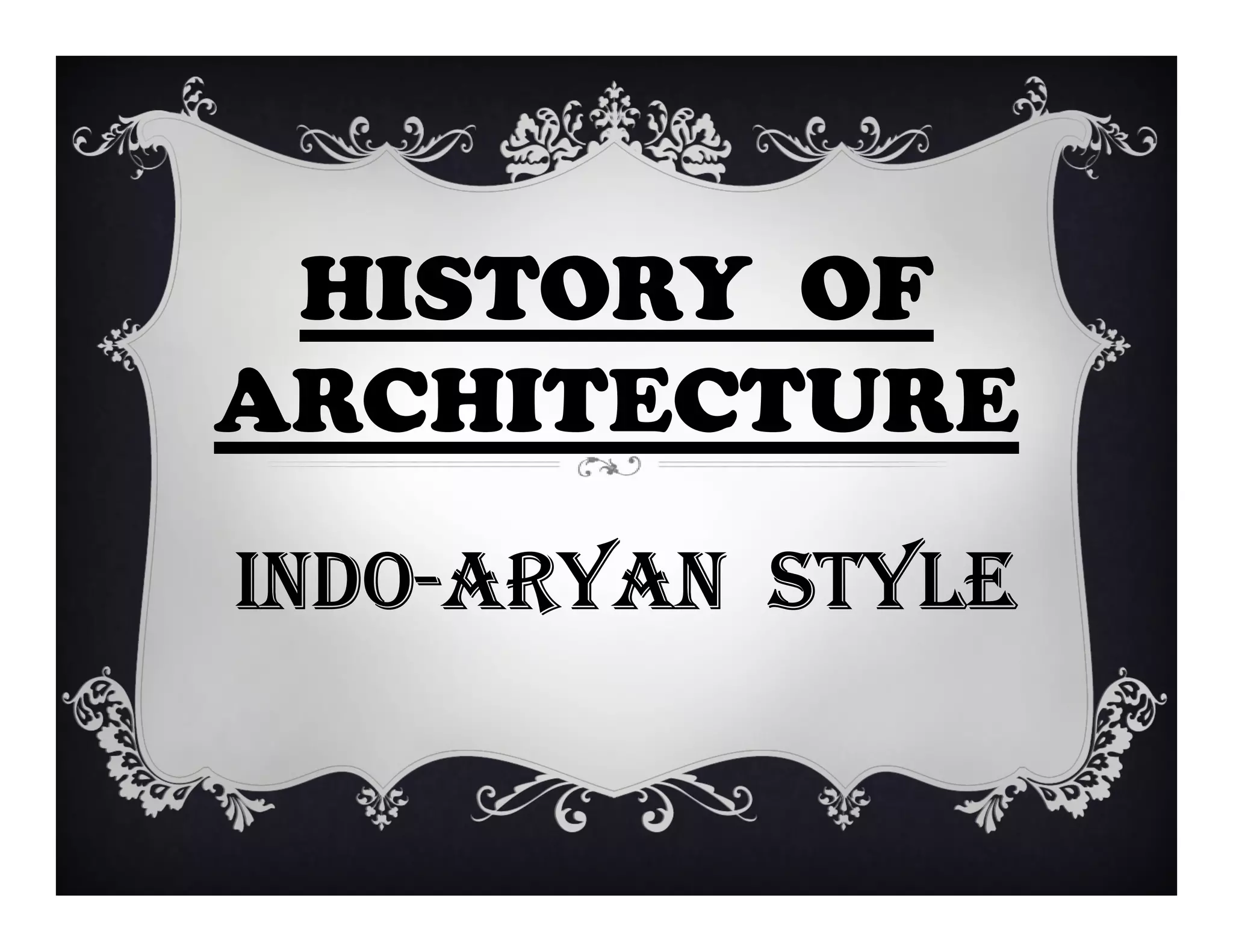 Indo-Aryan Architecture | PDF