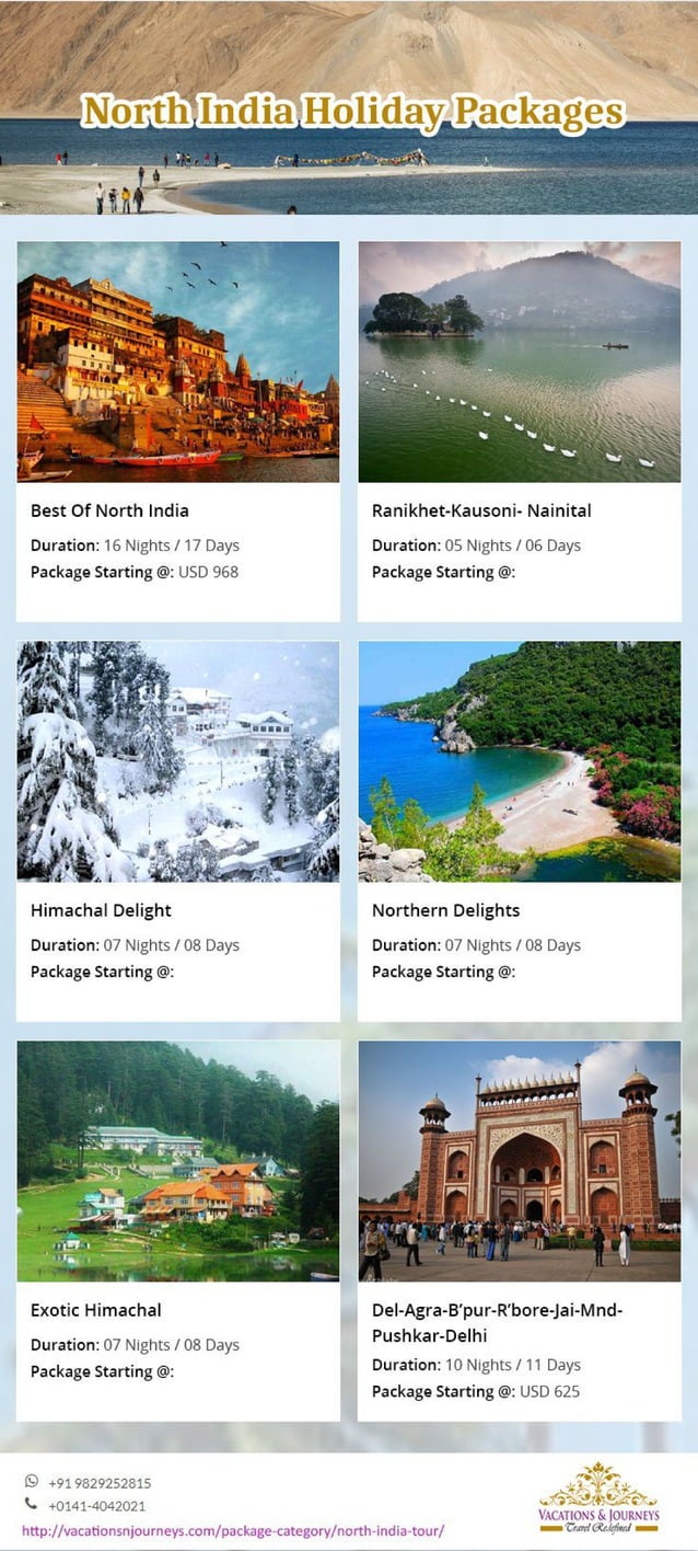 North india holiday packages | PDF