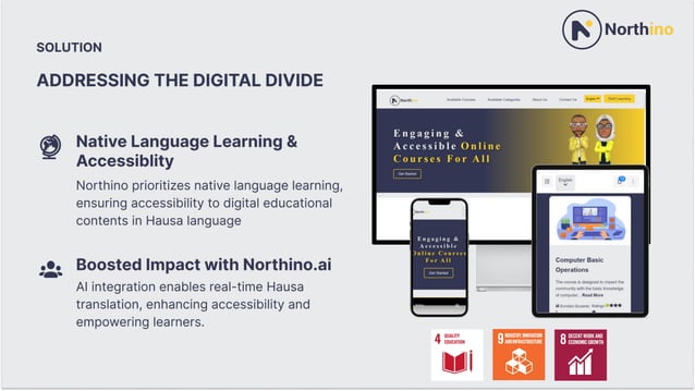 Northino Learning Pitch deck Slides for investors | PDF | Business and ...