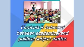 North Korea Education System ppt reports | PPTX | Education