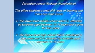 North Korea Education System ppt reports | PPTX