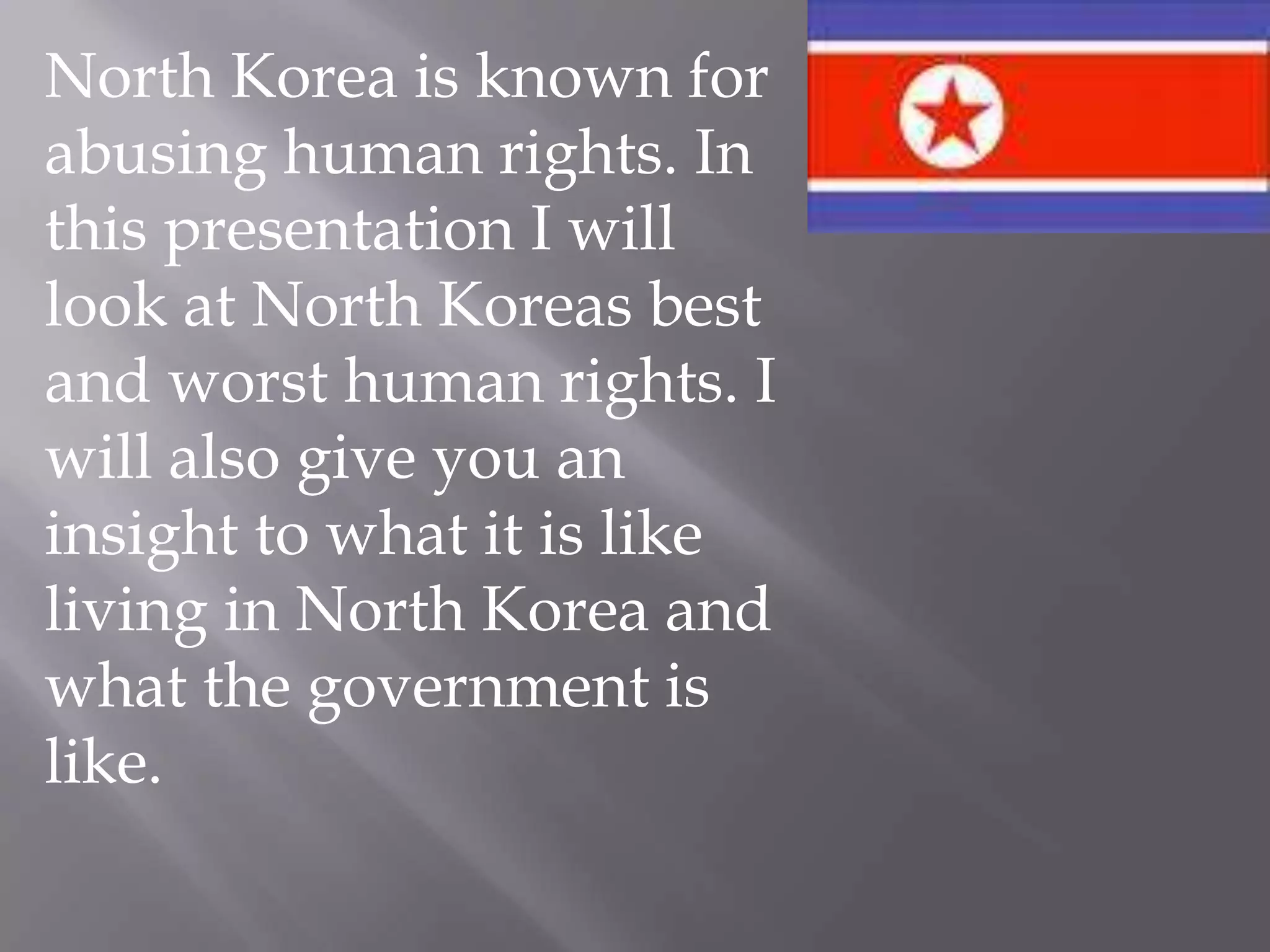 North Korea human rights | PPTX