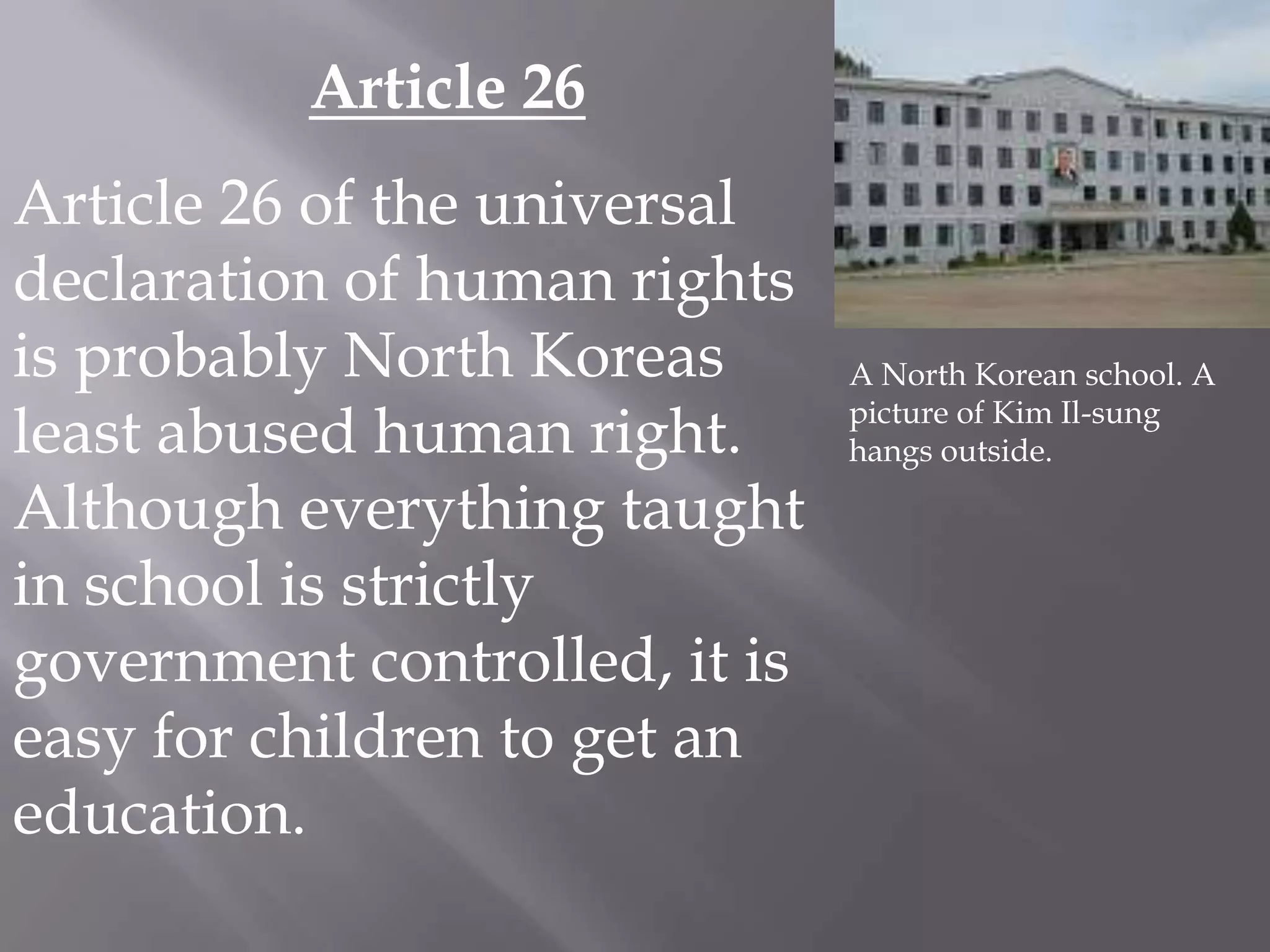 North Korea human rights | PPTX