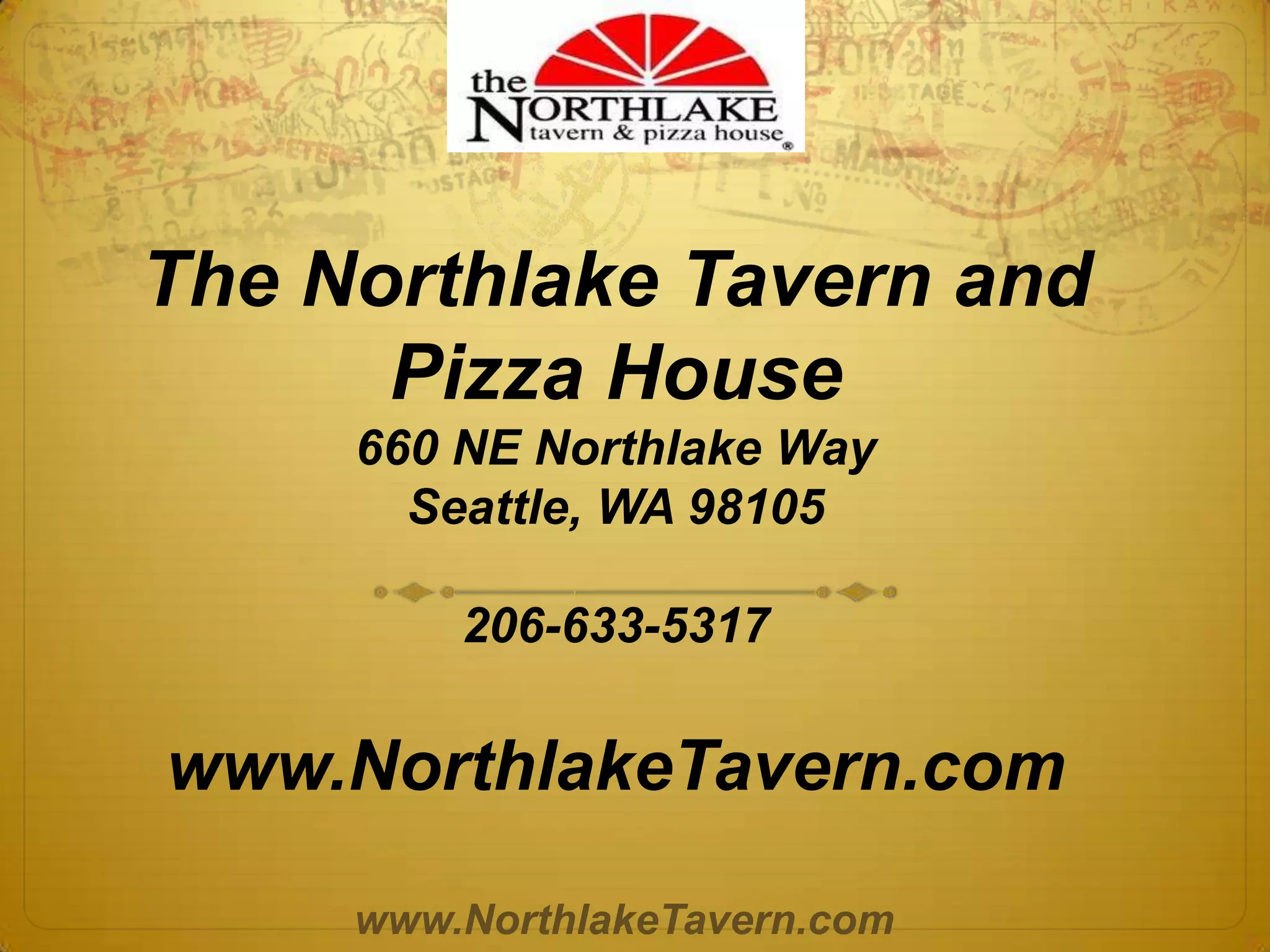 Northlake Tavern and Pizza Presentation | PPT | Free Download