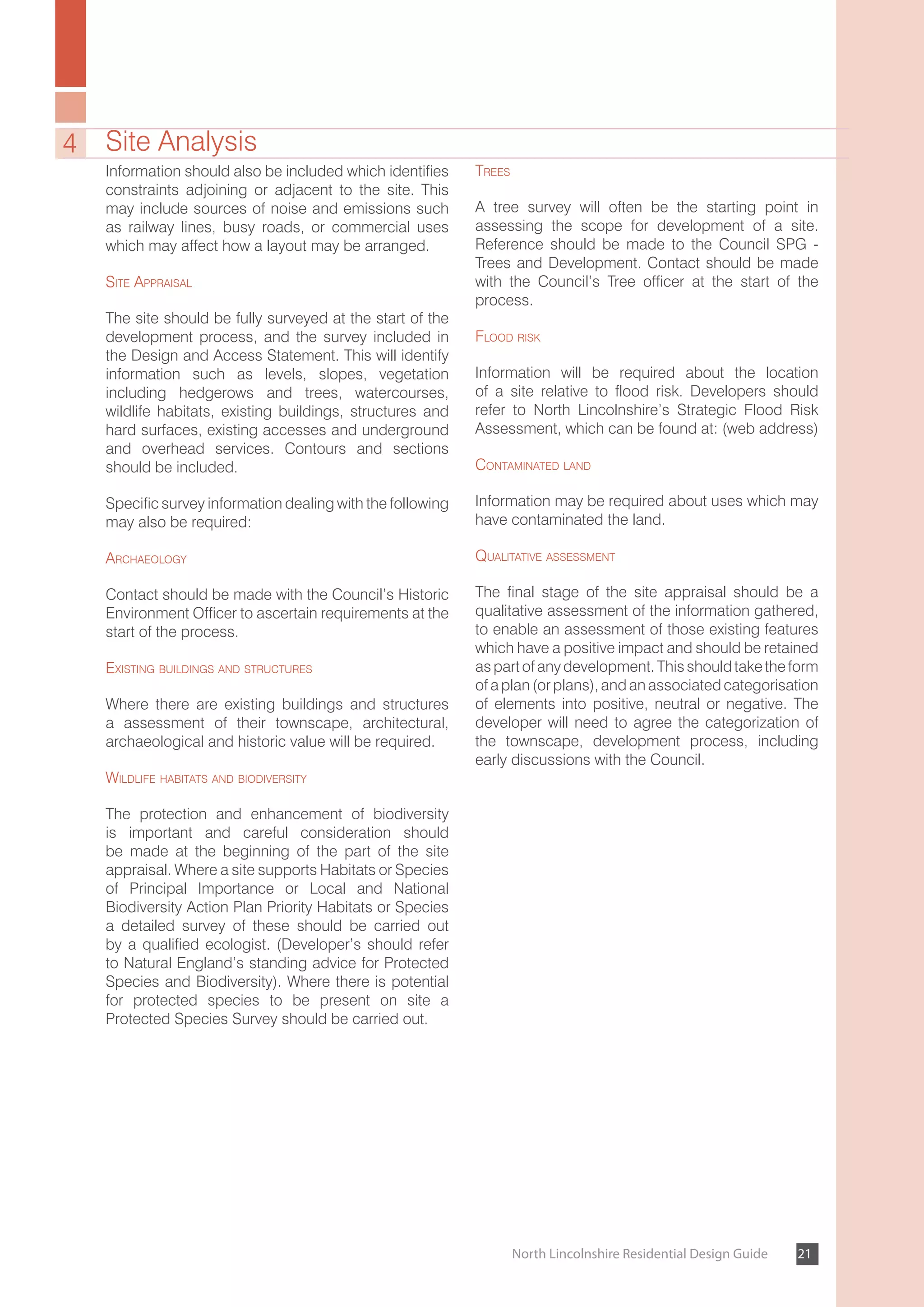 North Lincolnshire Residential Design Guide | PDF