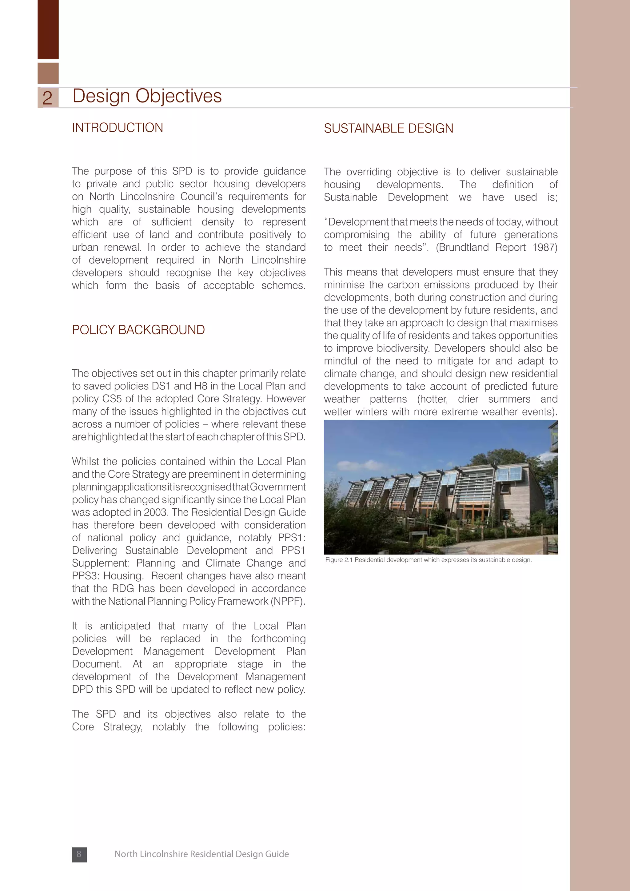 North Lincolnshire Residential Design Guide | PDF