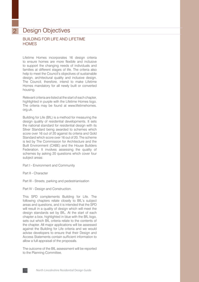 North Lincolnshire Residential Design Guide | PDF