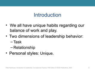Chapter 4: Leadership Behaviors - Tasks and Relationships | PPTX