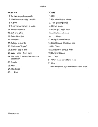 North Pole Worksheets | PPT