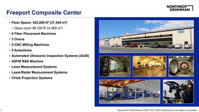 Northrop Grumman Aerospace Structures Overview | PDF