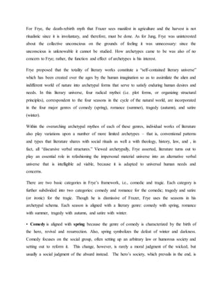 Northrop frey | DOCX | Books and Literature