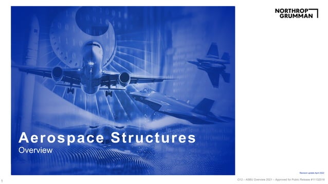 Northrop Grumman - Aerospace Structures Overvi.pdf | Aviation Industry ...