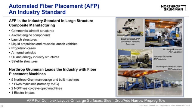 Northrop Grumman - Aerospace Structures Overvi.pdf | Aviation Industry | Industries