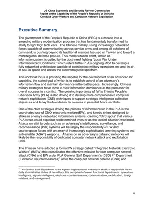 Northrop Grumman Prc Cyber Paper Final Approved Report 16 Oct2009 | PDF