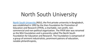 North South University | PPT