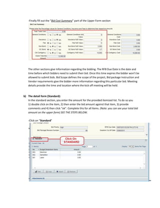 Northwell health bidding tutorial (vendors) | PDF