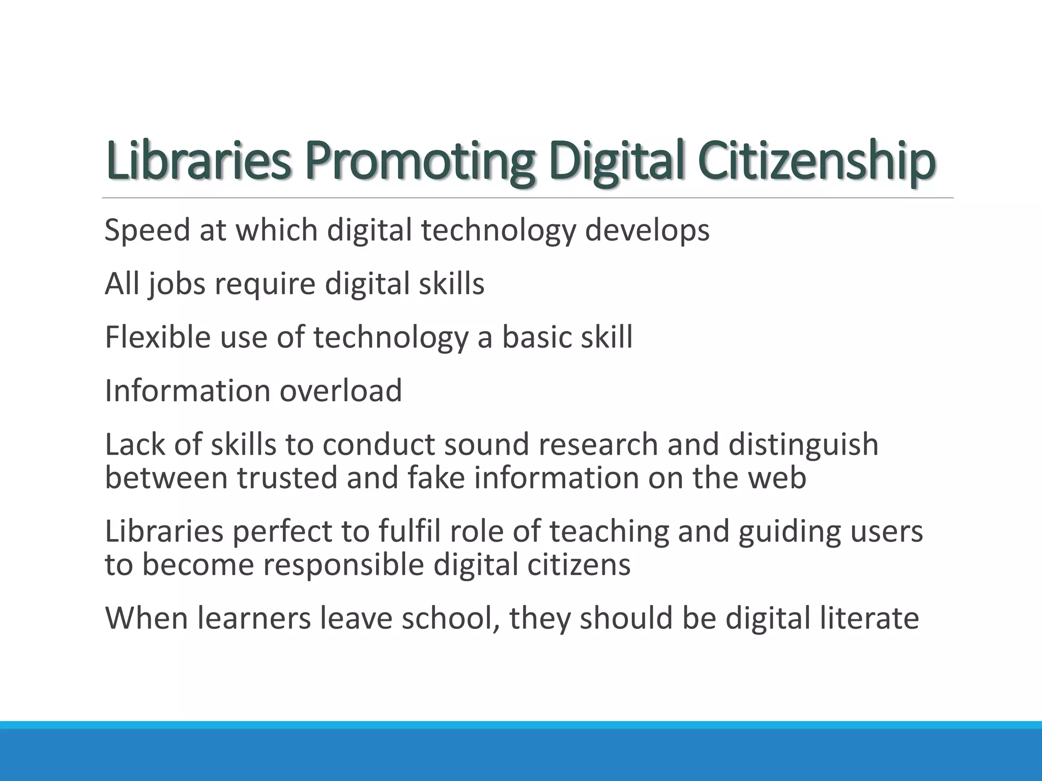 Public libraries in the 4th Industrial Revolution | PPT