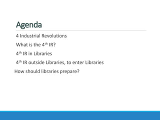 Public libraries in the 4th Industrial Revolution | PPT