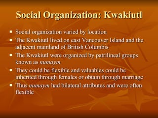 Peoples of the {Pacific Northwest Coast | PPT