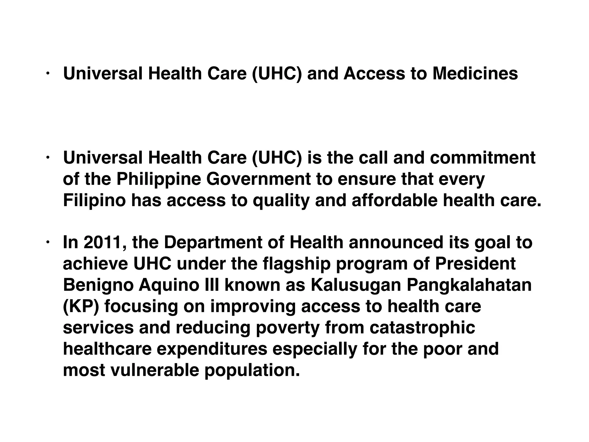 Procurement System in Health in the Philippines | PDF