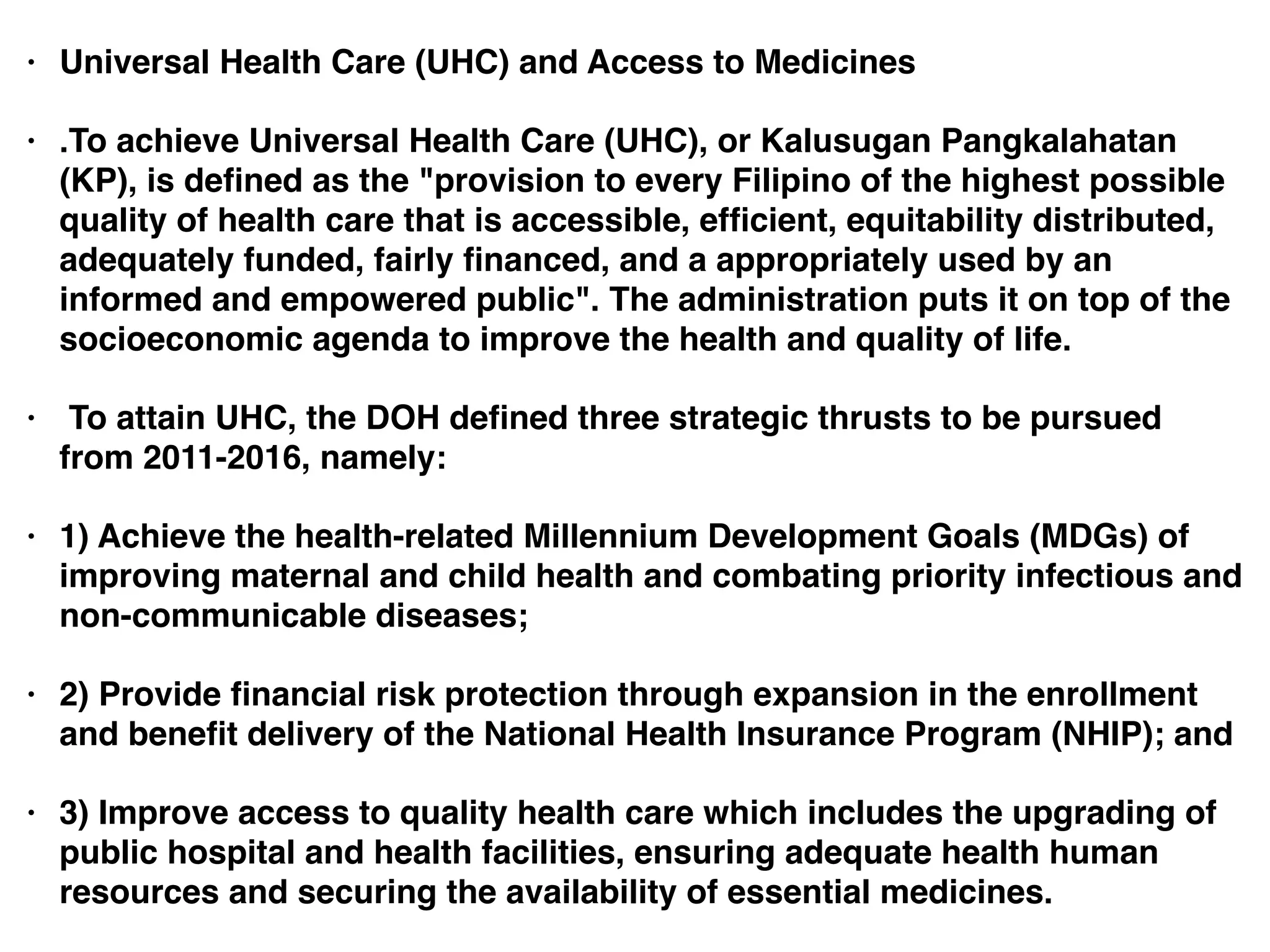 Procurement System in Health in the Philippines | PDF