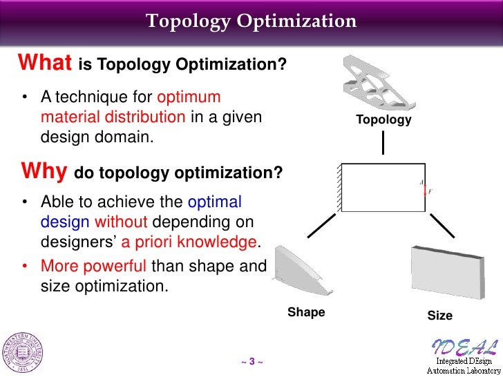 Robust Shape And Topology Optimization Northwestern