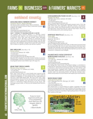 Farm Fresh Atlas of Northern Wisconsin 2019 | PDF | Agriculture ...