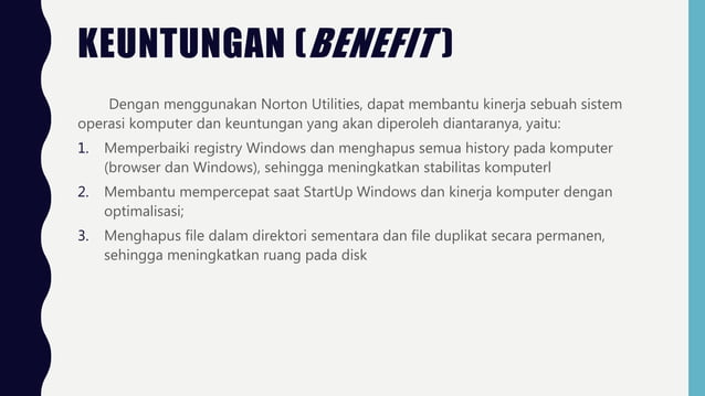 How to Use Norton Utilities | PPT