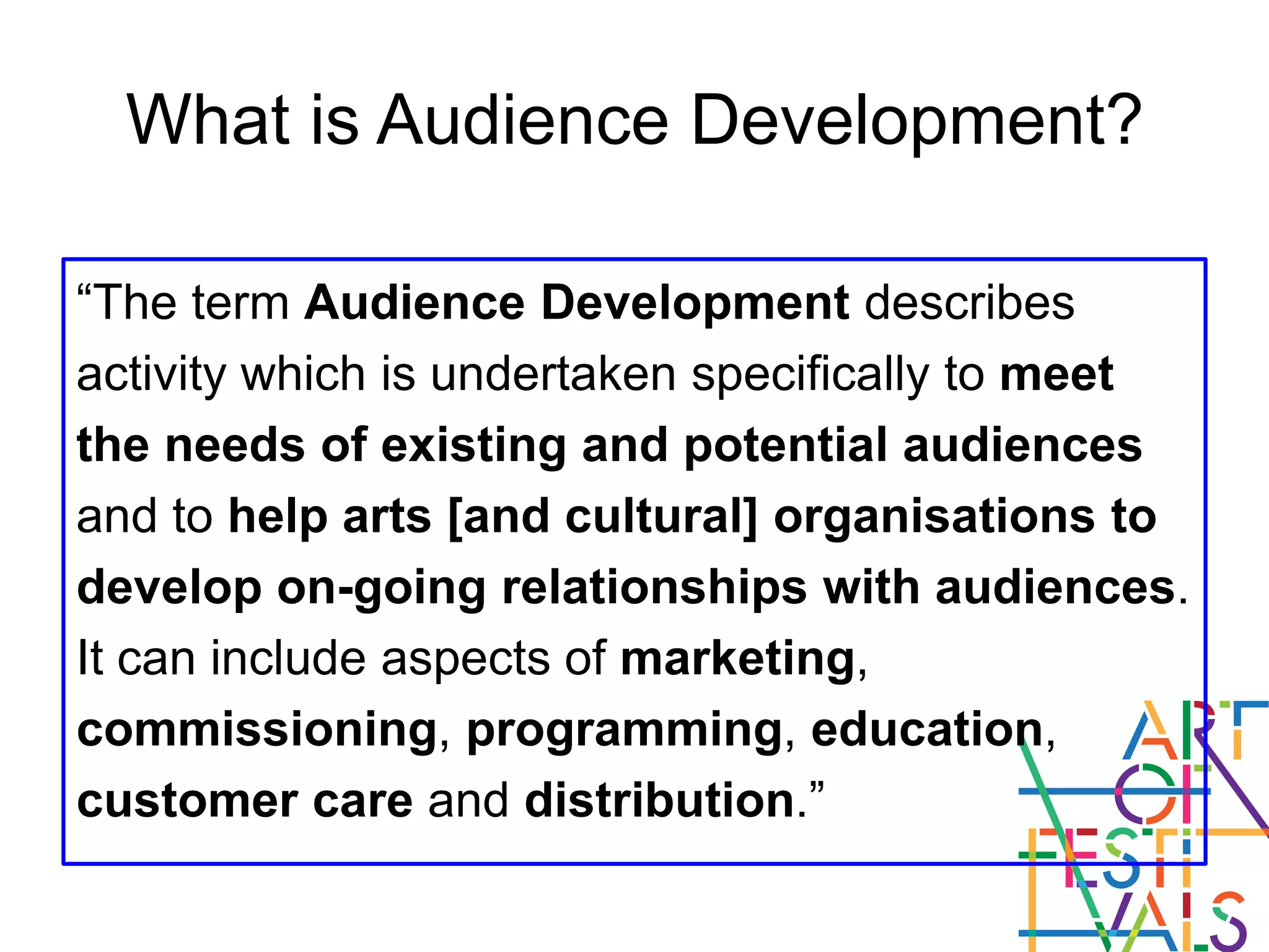 Audience Development for Jazz: 7 Steps to Heaven | PPT | Free Download