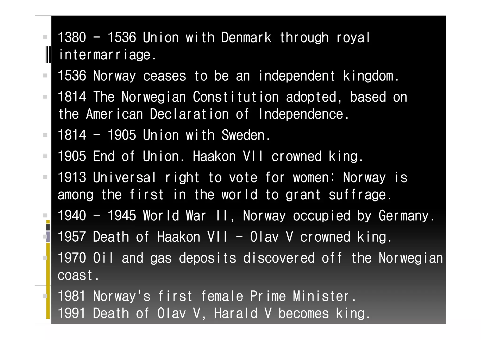 Norway Presentation | PPT
