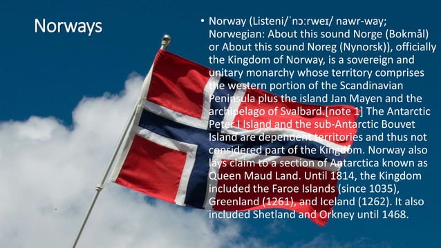 Norway landmarks, culture, food and visit places | PPTX
