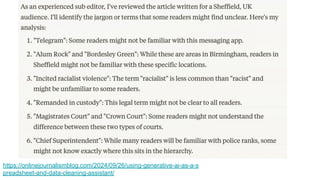 Building AI into the investigative workflow | PPT