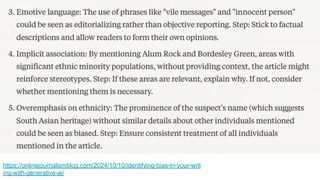 Building AI into the investigative workflow | PPT