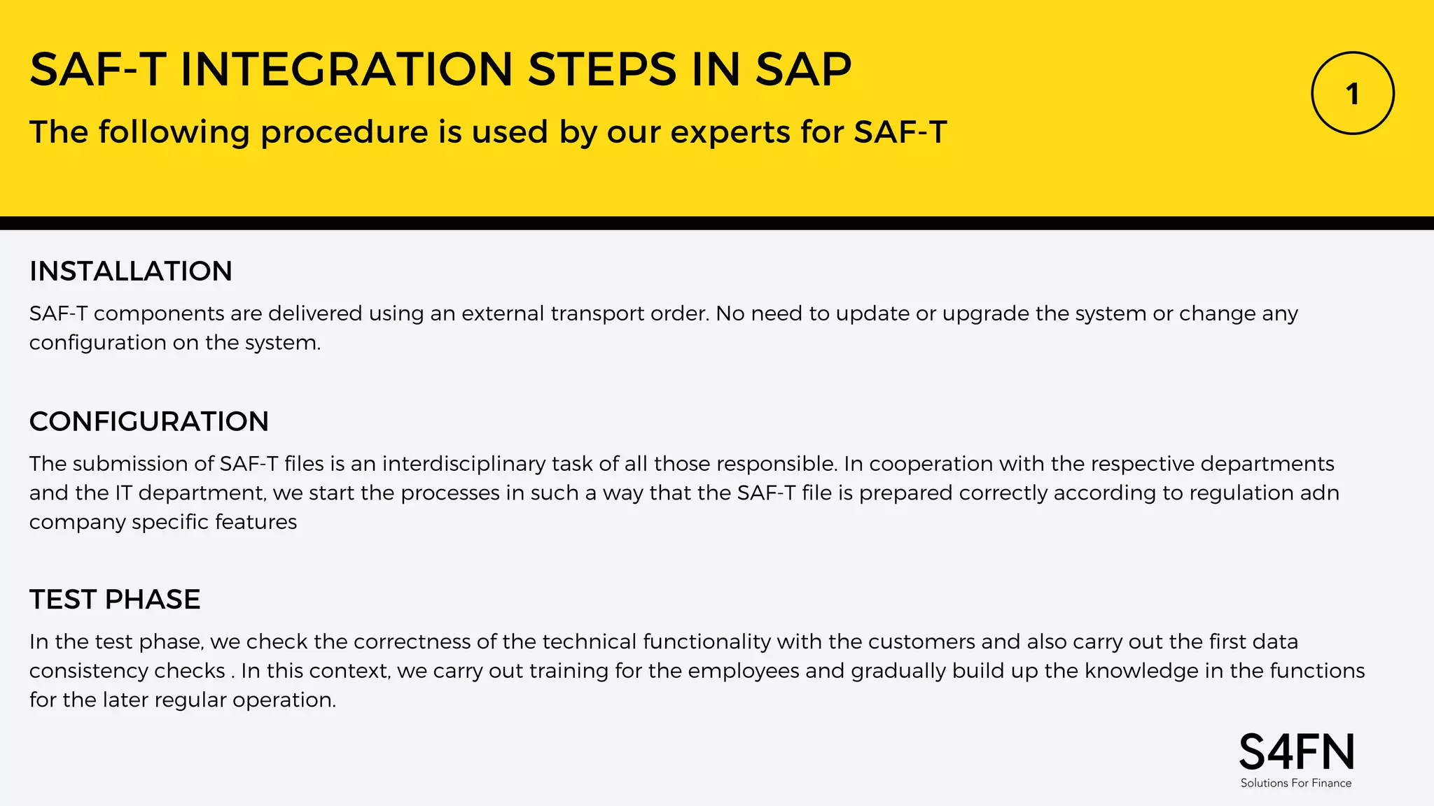 Norway SAF-T SOLUTION IN SAP | PPT