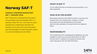 Norway SAF-T SOLUTION IN SAP | PPT