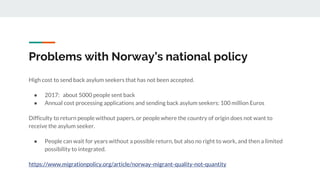 Norway’s national policy on immigration | PPT