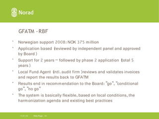 Ingvar Theo Olsen - Norwegian Involvement in RBF | PPT