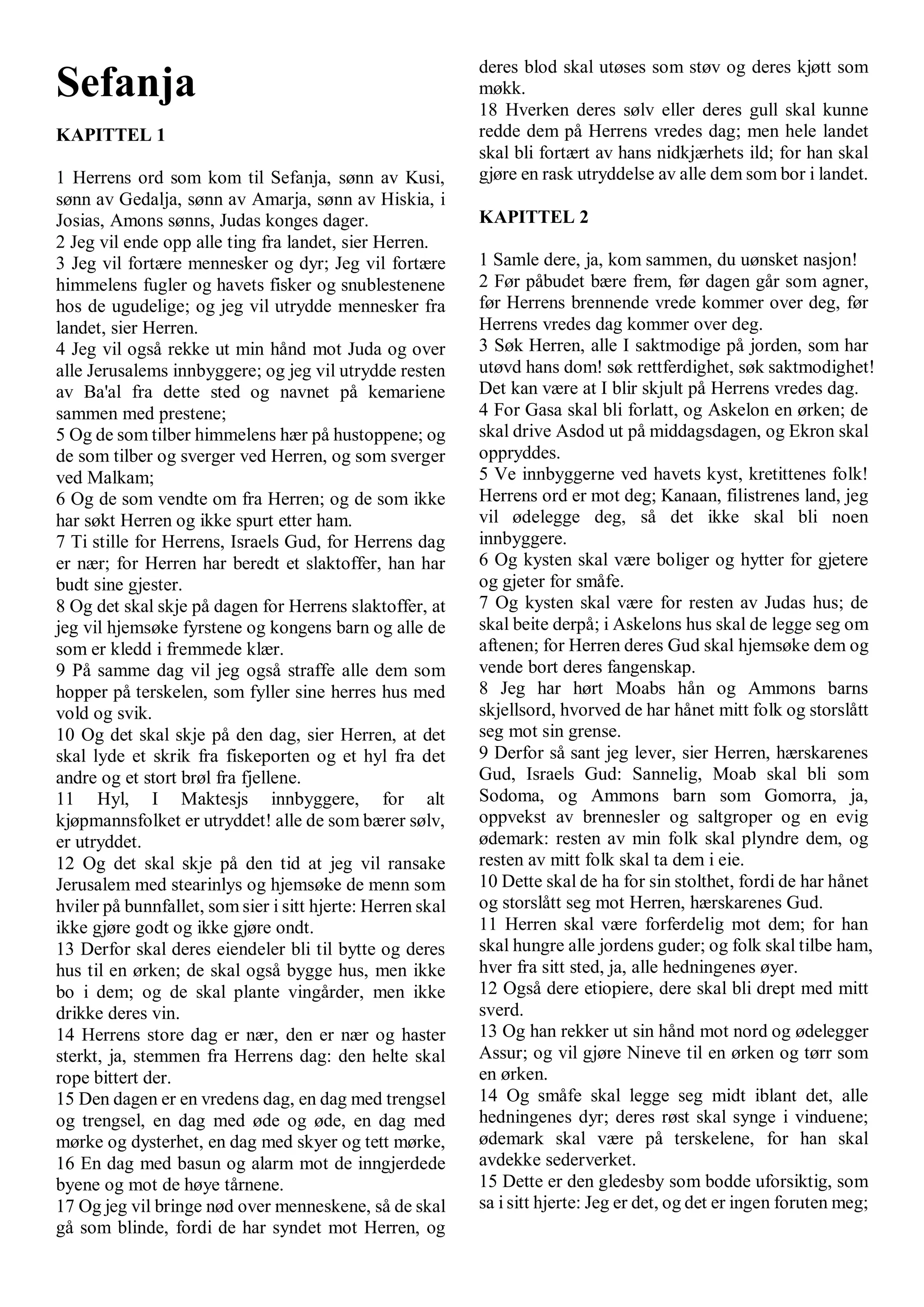 Norwegian - The Book of Prophet Zephaniah.pdf