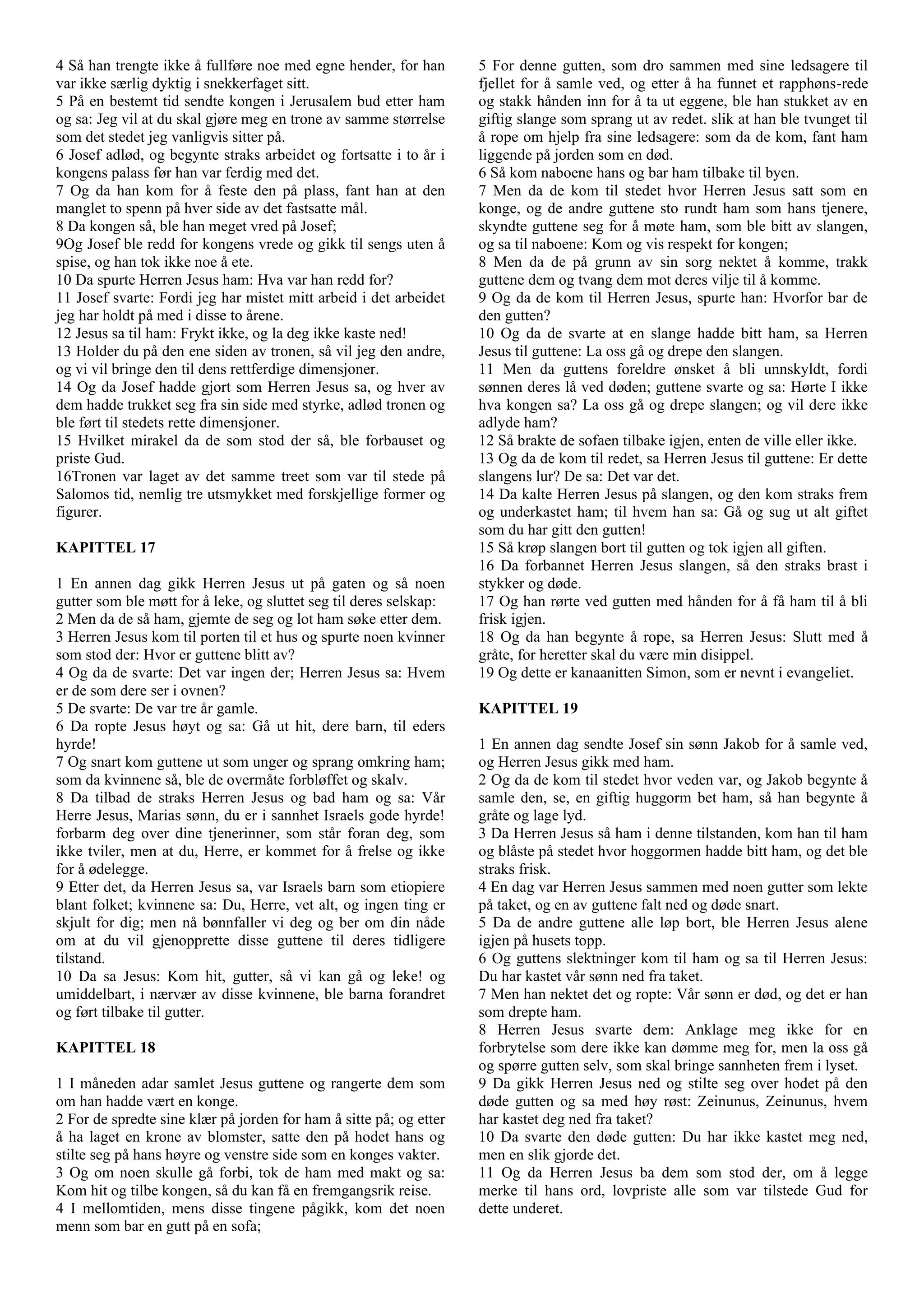 Norwegian - The First Gospel of the Infancy of Jesus Christ.pdf