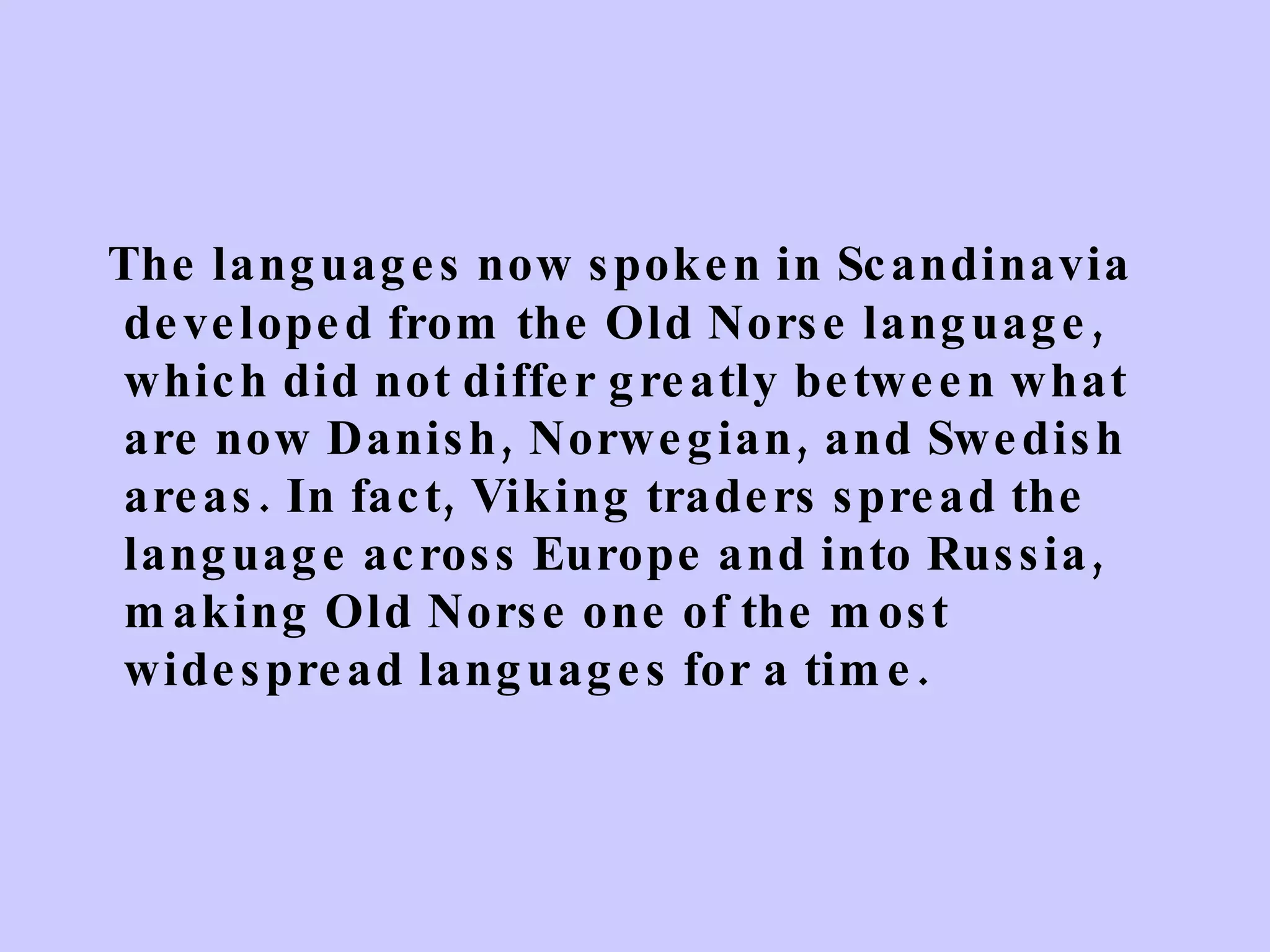 Norwegian Language | PPT