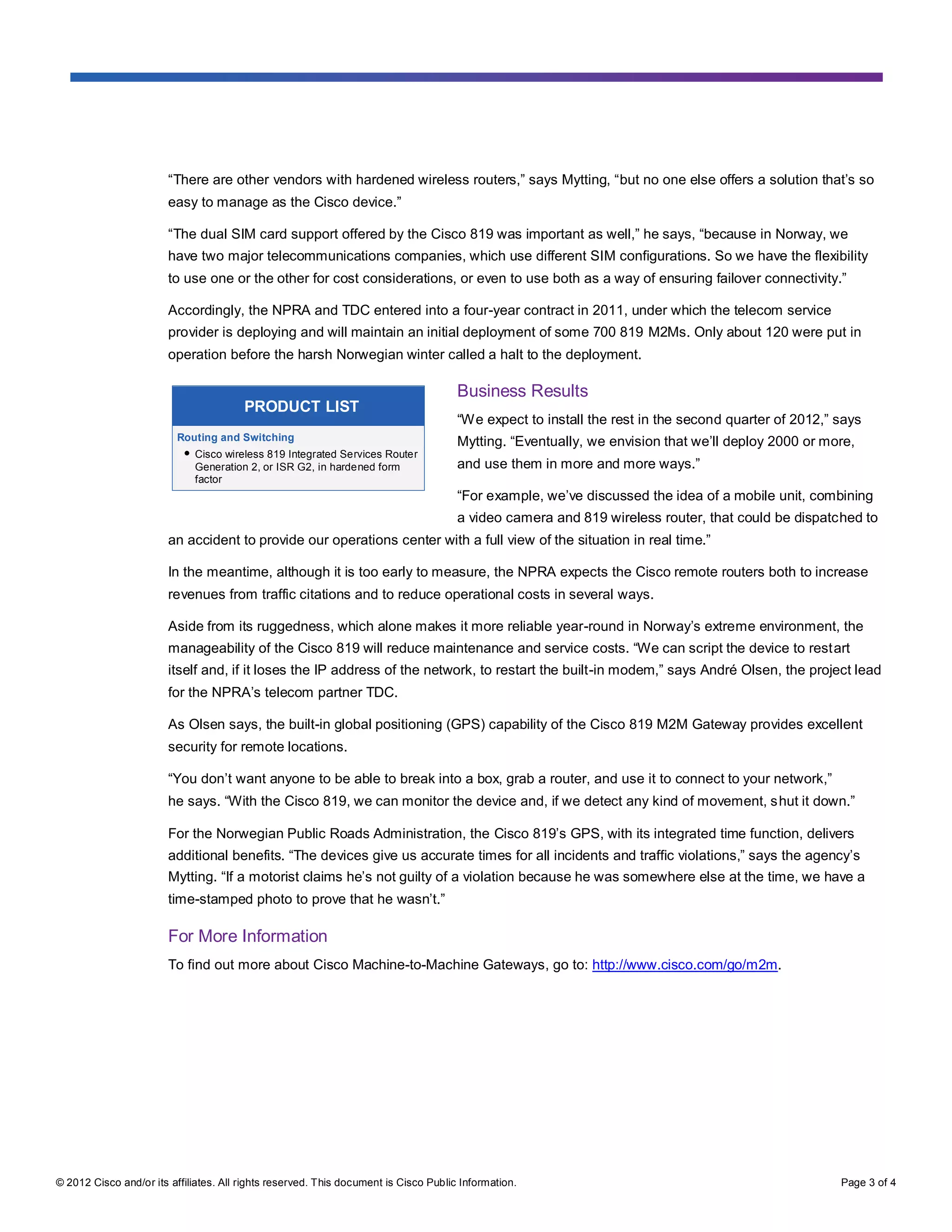 Norwegian Public Roads Administration | PDF