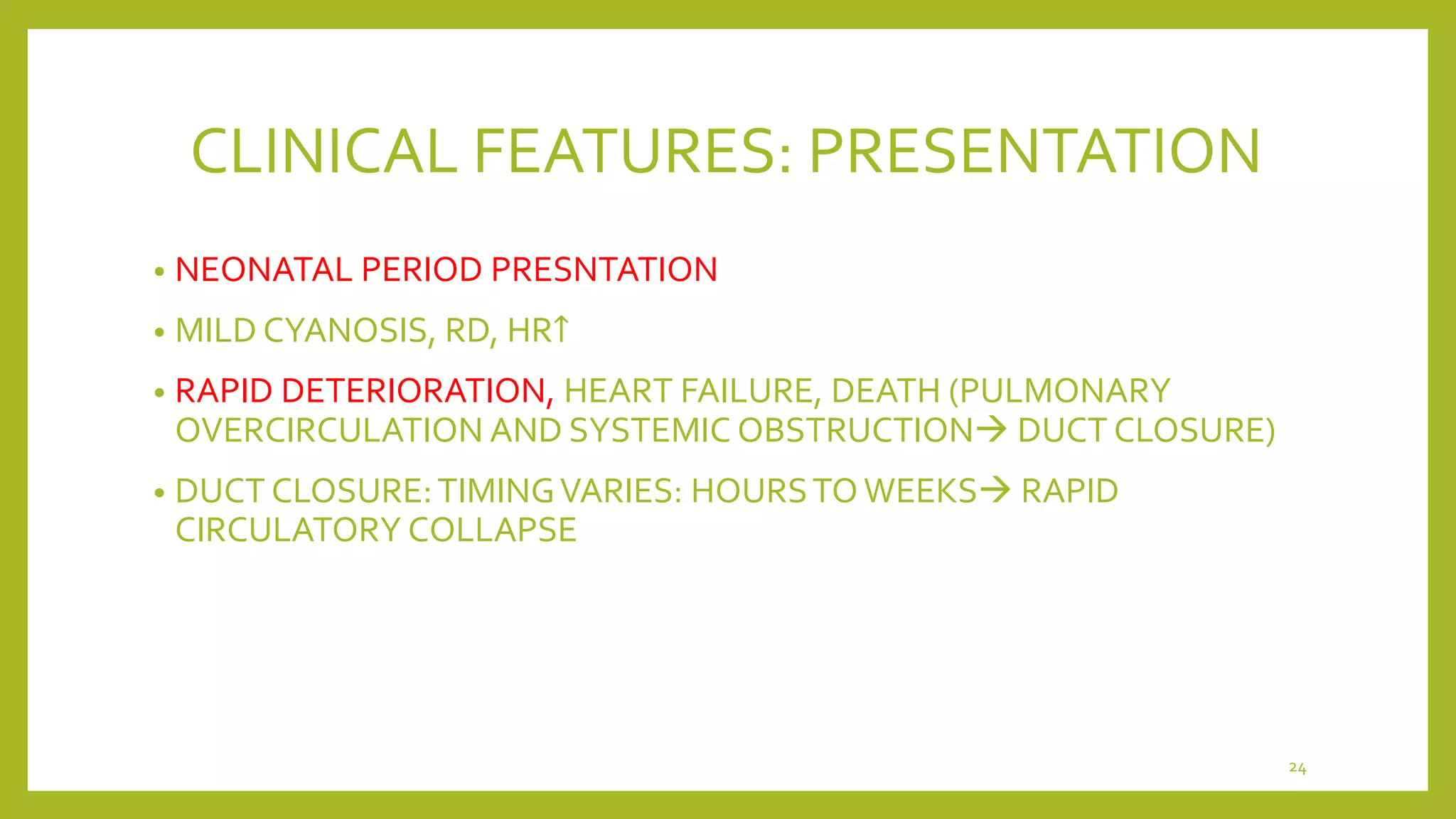 HYPOPLASTIC LEFT HEART SYNDROME & NORWOOD PROCEDURE- A REVIEW | PPTX