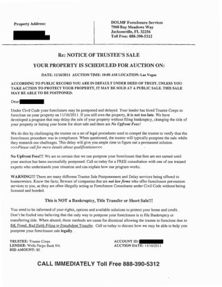 Notice of Trustee's Sale | PDF