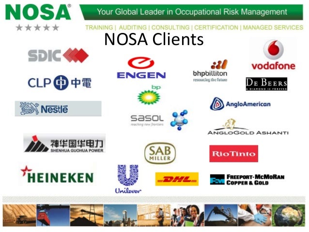 NOSA Products and Sevices