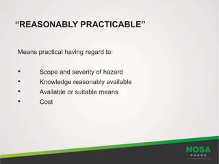 SHEQ Legal updates and development | PPTX